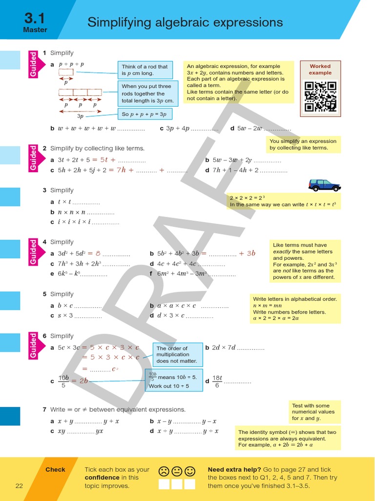 Maths Progress International Year 7 Workbook Sample | PDF