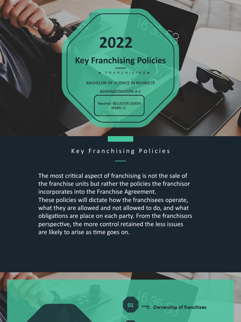 Key Franchising Policies | PDF | Franchising | Royalty Payment