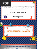 Teoryang Interference Pheomenon at Interlanguage | PDF