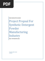 Detergent Powder Formulation | PDF | Sodium Hydroxide | Detergent
