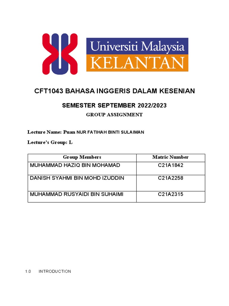 Cft1043 Bahasa Inggeris Dalam Kesenian Printer Promotion Strategies