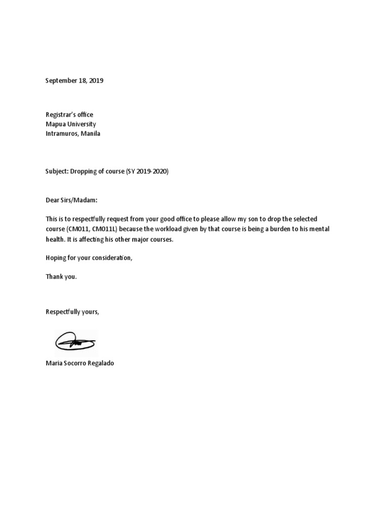 Dropping Letter | PDF | Career & Growth | Social Science