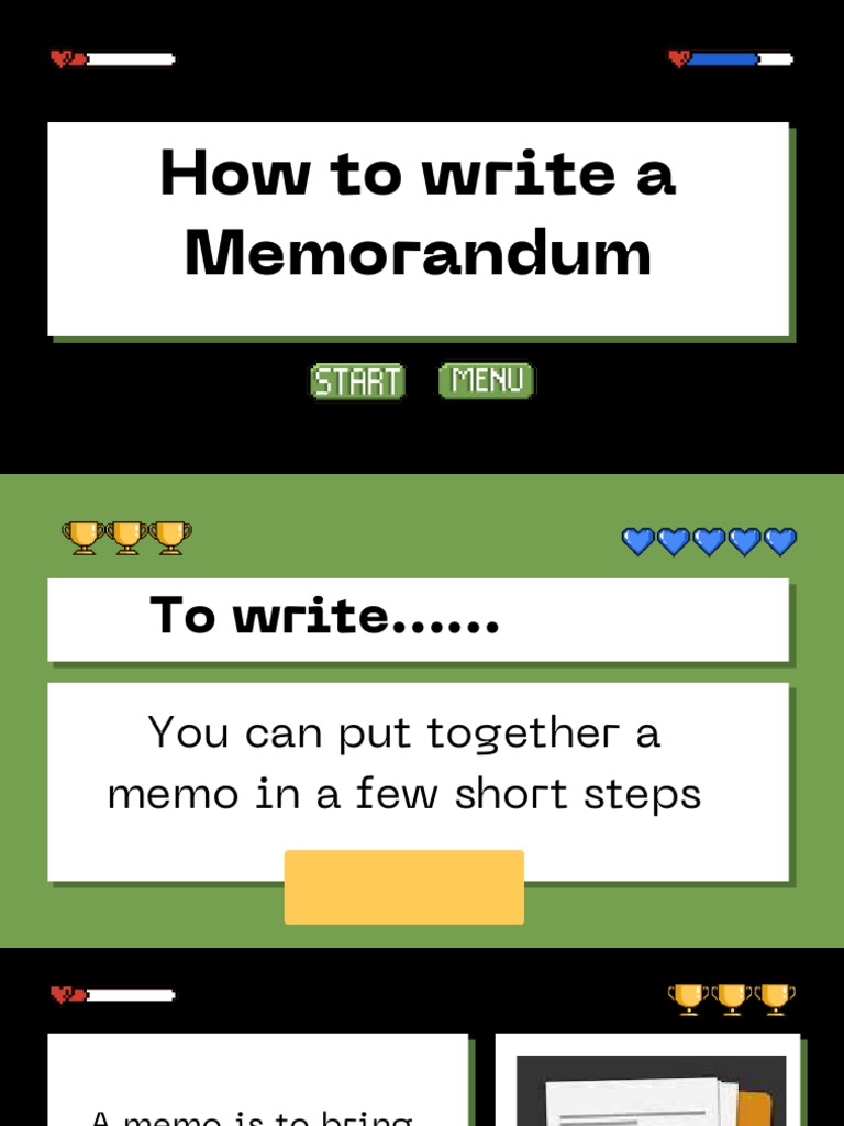 How To Write A Memorandum | PDF | Business