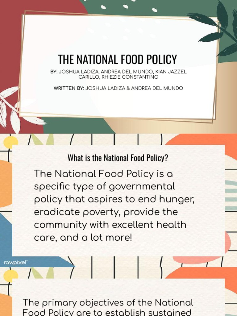 Ensuring Nutrition for All: A Summary of the Objectives and Importance ...