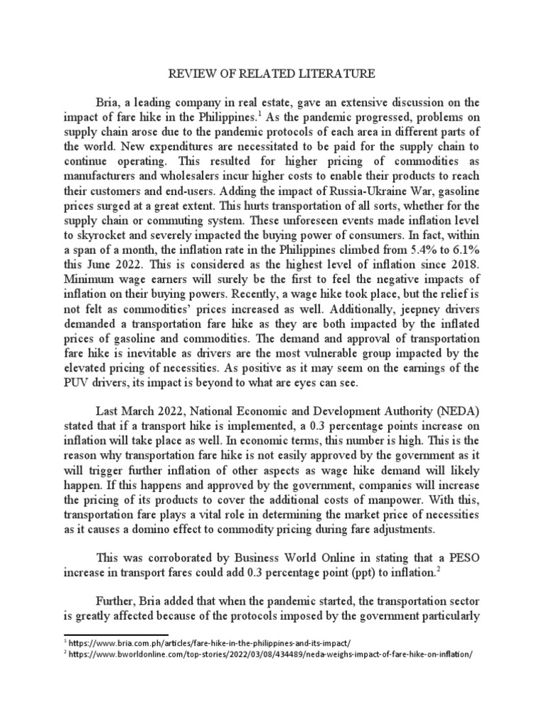 Review of Related Literature | PDF