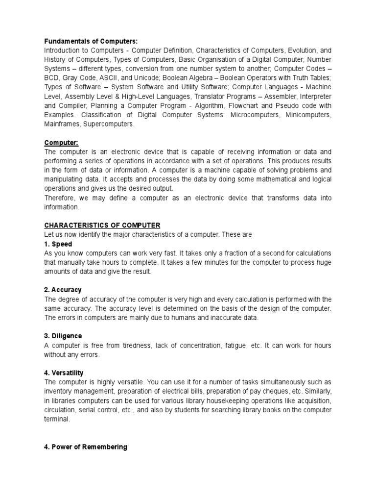 Unit 1 Download Free Pdf Binary Coded Decimal Assembly Language