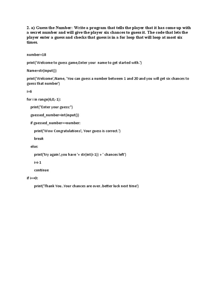 Guess Game Pdf
