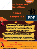Q2 PPT PE9 Module 1 (Dance Etiquette) | PDF | Trousers | Consumer Goods