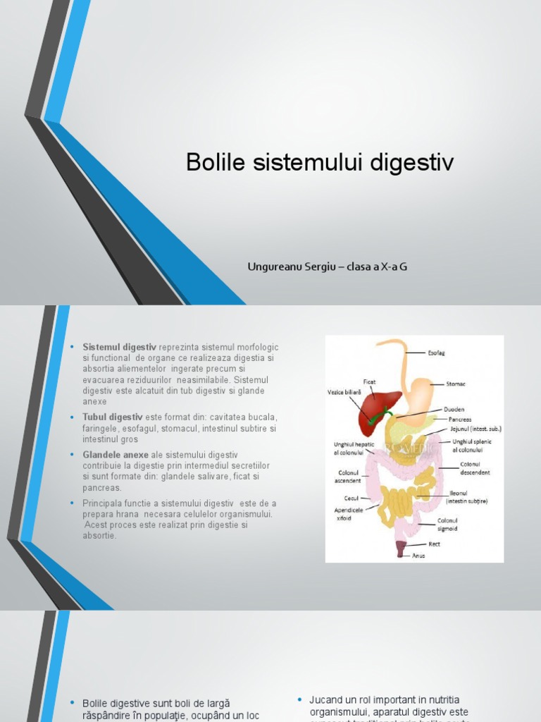 Bolile Sistemului Digestiv | PDF