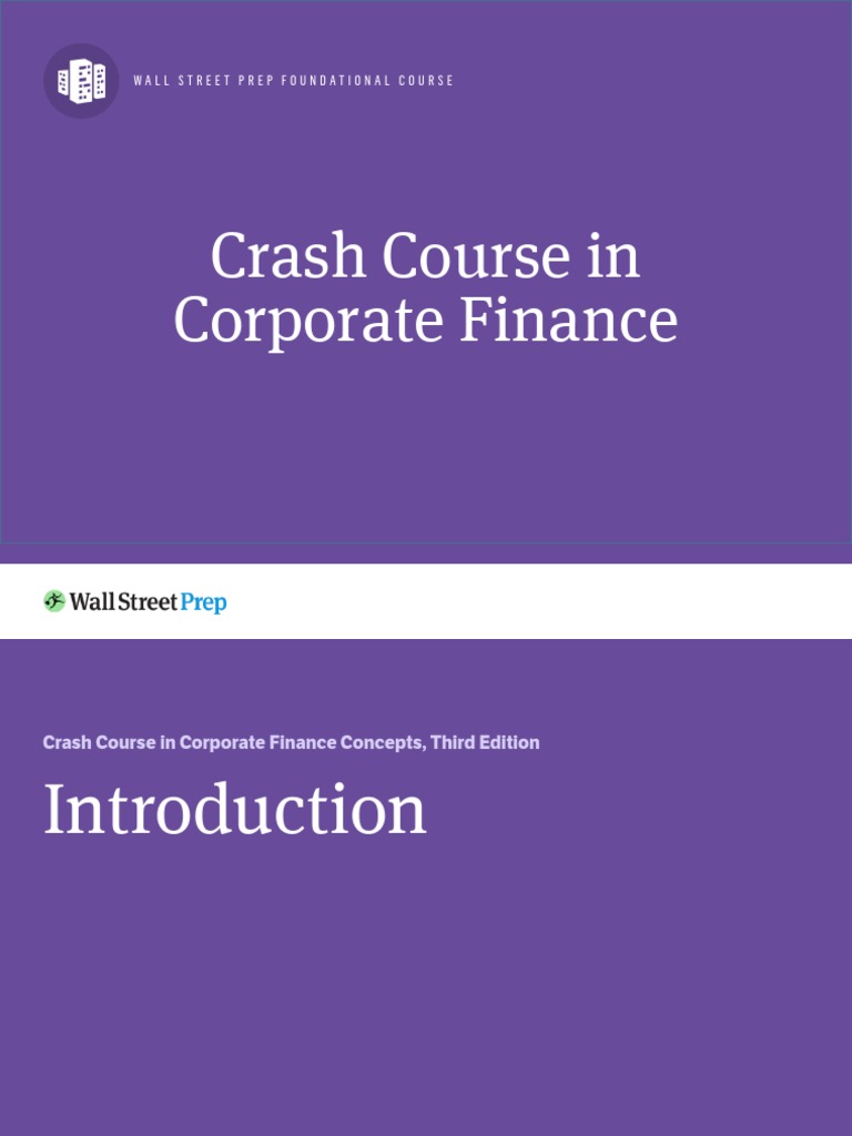 Corporate Finance Manual Pdf Bonds Finance Yield Finance