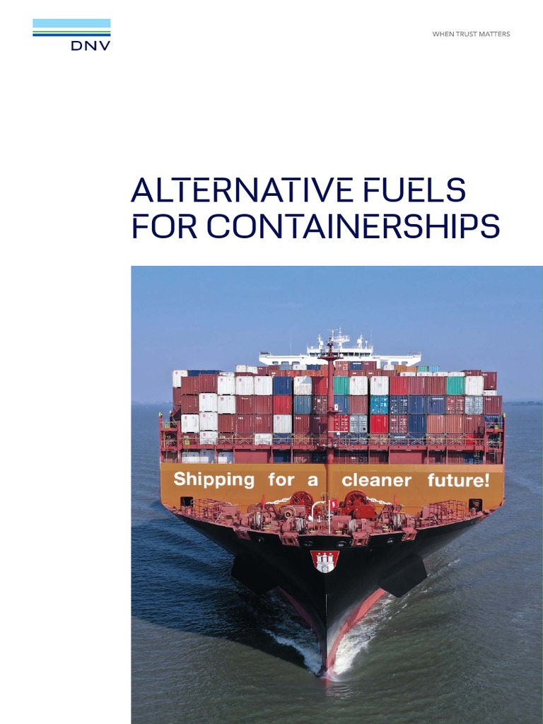 DNV Alternative Fuels Containerships Methanol Web | PDF | Liquefied ...