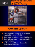 Forklift Operator Evaluation Form | PDF | Forklift | Transport