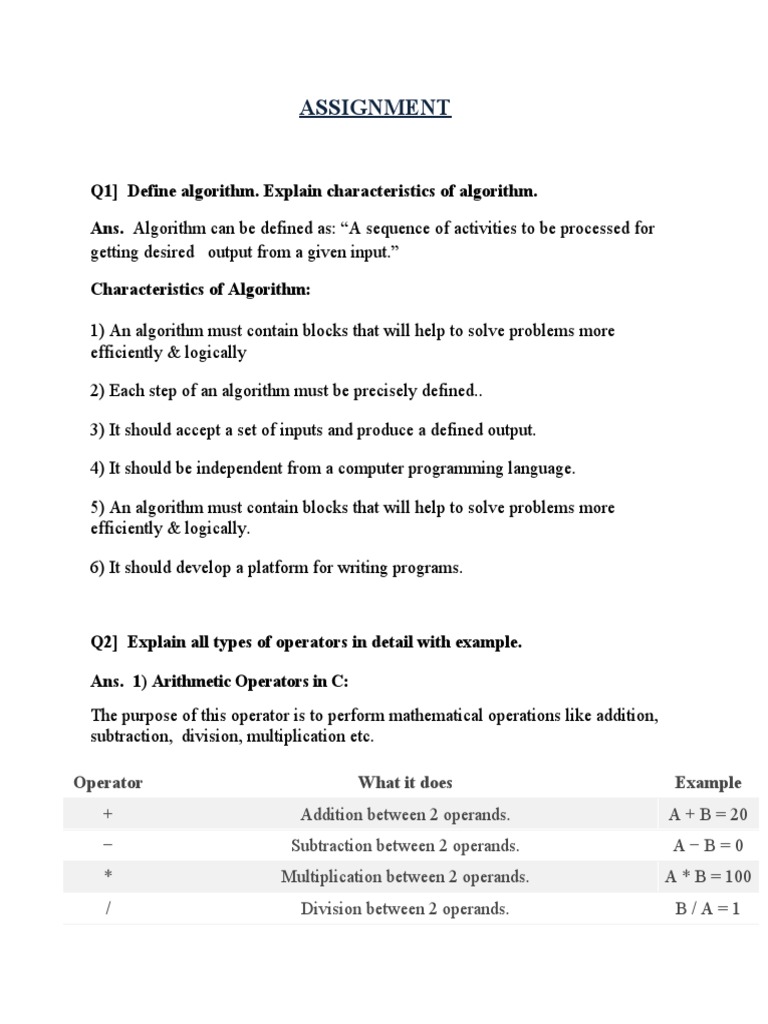 FCS Assignment | PDF | Pointer (Computer Programming) | Array Data Structure