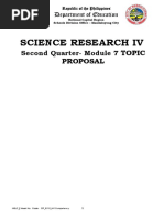 PR2 Module 6 Background of Research | PDF | Cognition | Science
