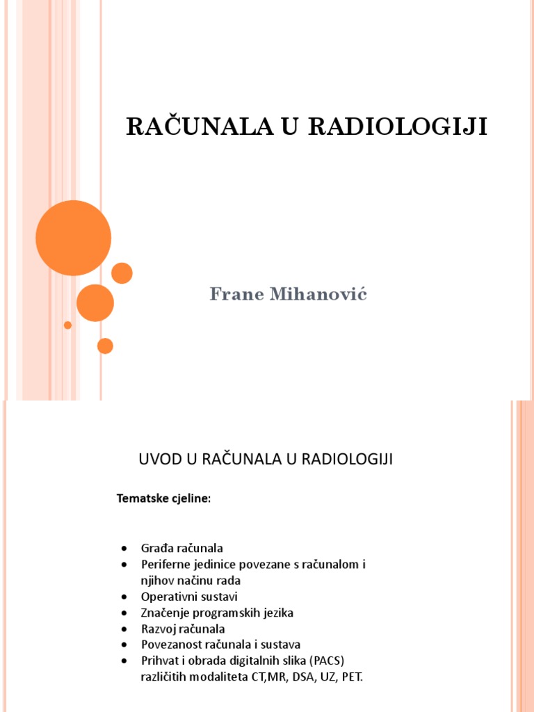 Digitalna Radiologija | PDF