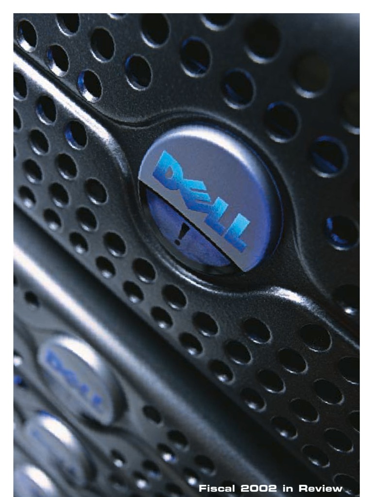 Fiscal 2002 in Review | PDF | Dell | Laptop