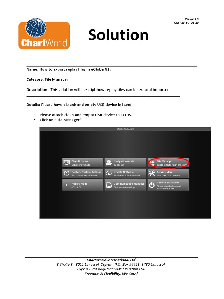Eglobe G2 - How To Export Replay Files QM - CW - SO - G2 - 20 | PDF ...