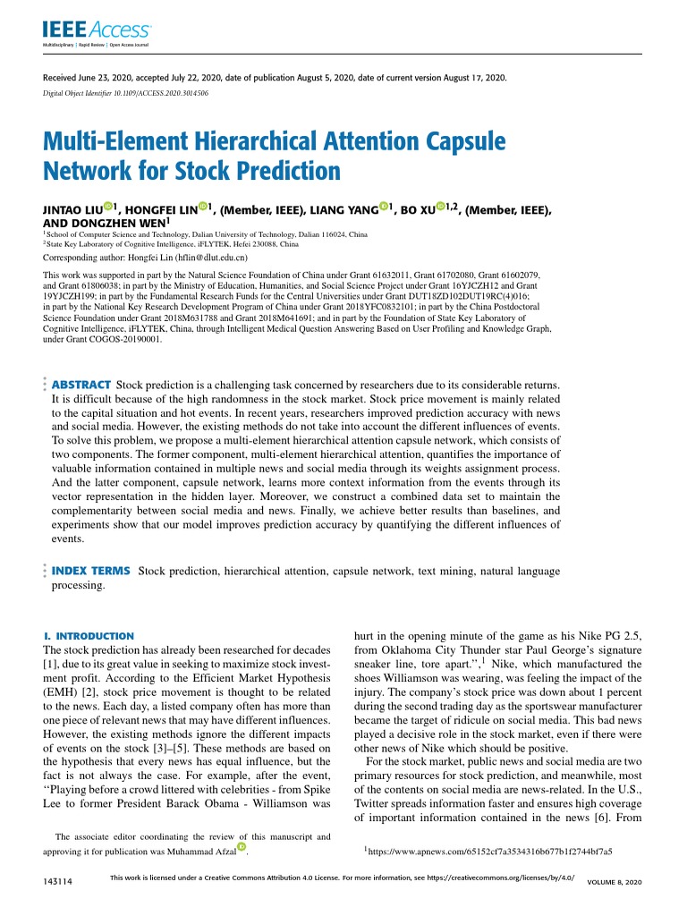 Stock Prediction Base Paper | PDF | Stocks | Cognition