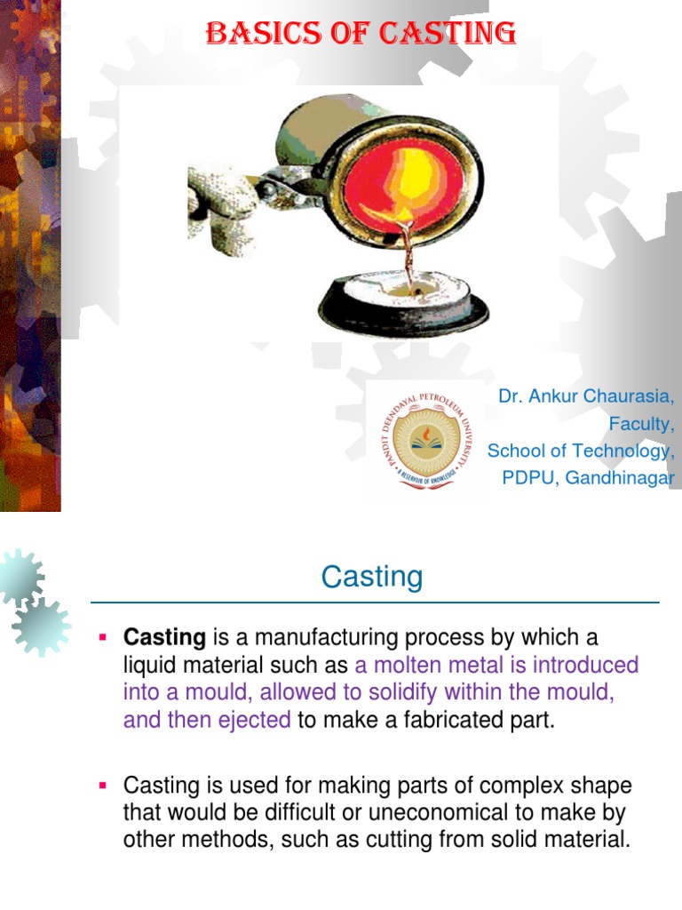 Class1 Basics Of Casting Pdf