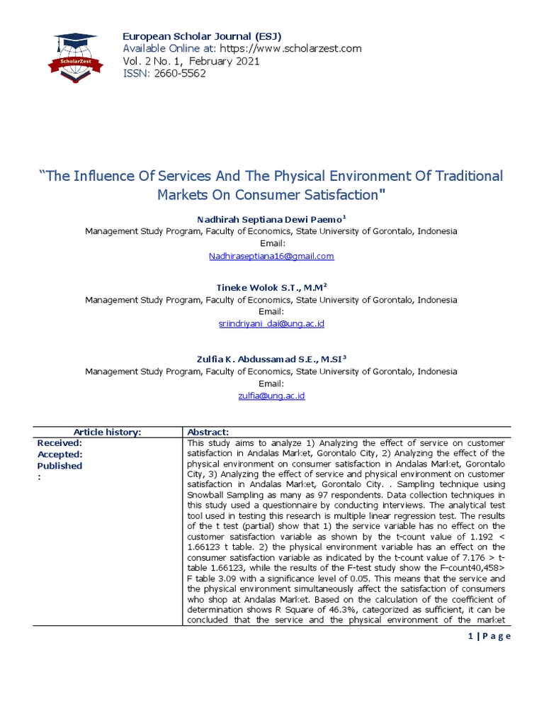 Journal Martjelina... Sri Indriyani | PDF | Sampling (Statistics ...