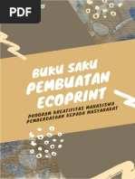 Materi Workshop Ecoprint (Teknik Pounding) | PDF