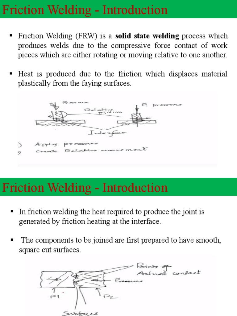 Class - Friction Welding | PDF | Welding | Construction
