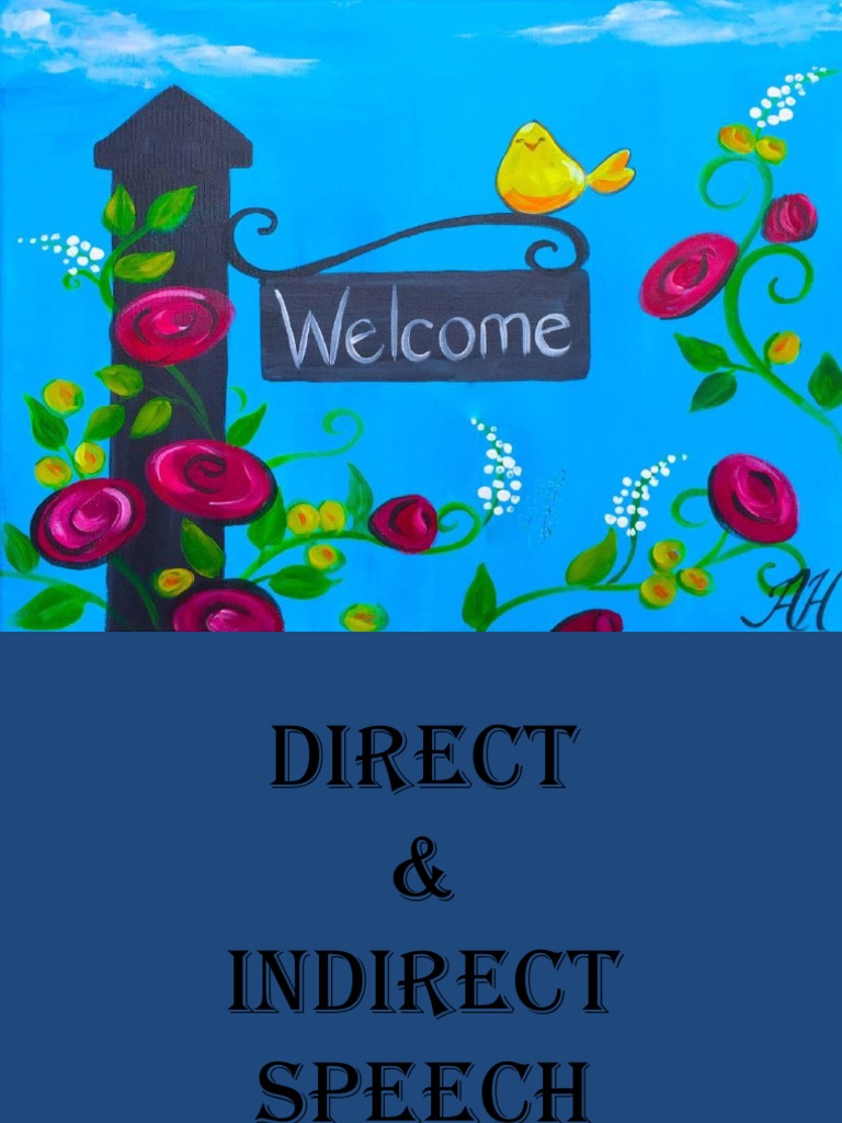 Direct vs Indirect Speech Explained | PDF | Linguistic Typology ...