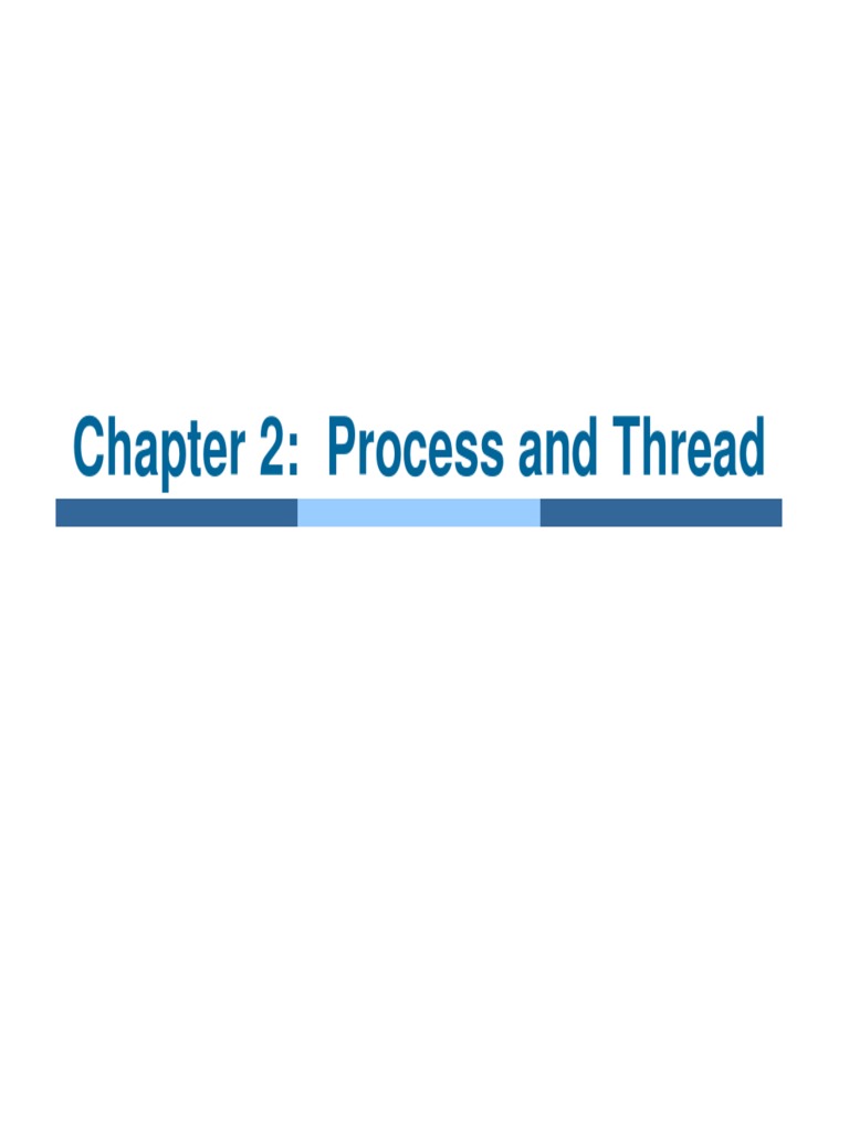 Chapter 2 Pdf Thread Computing Process Computing