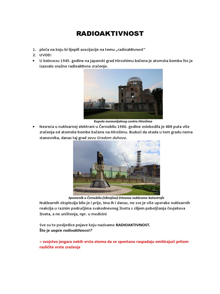 Radiokativnost | PDF