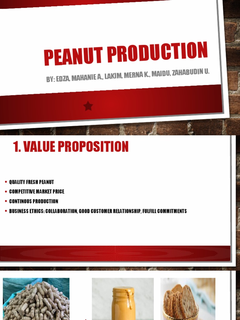 Peanut Production Strategy Guide | PDF | Business | Social Science