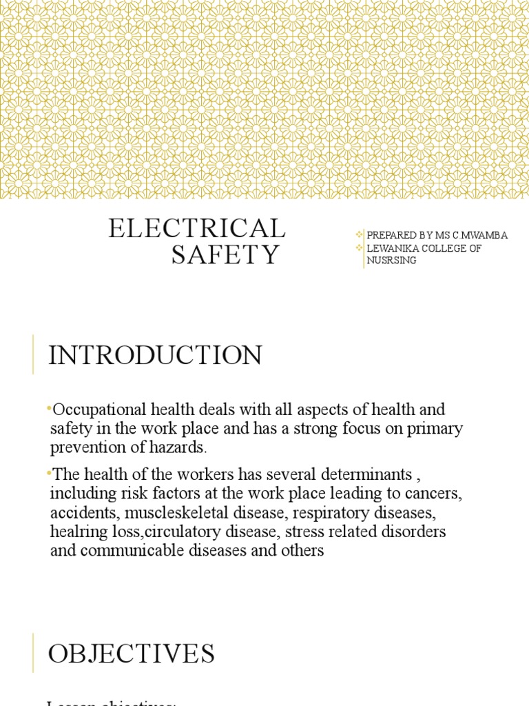 Electrical Safety Awareness Training | PDF | Technology & Engineering