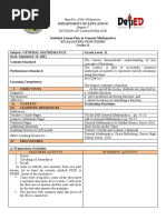 Detailed Lesson Plan in General Mathematics | PDF | Function ...