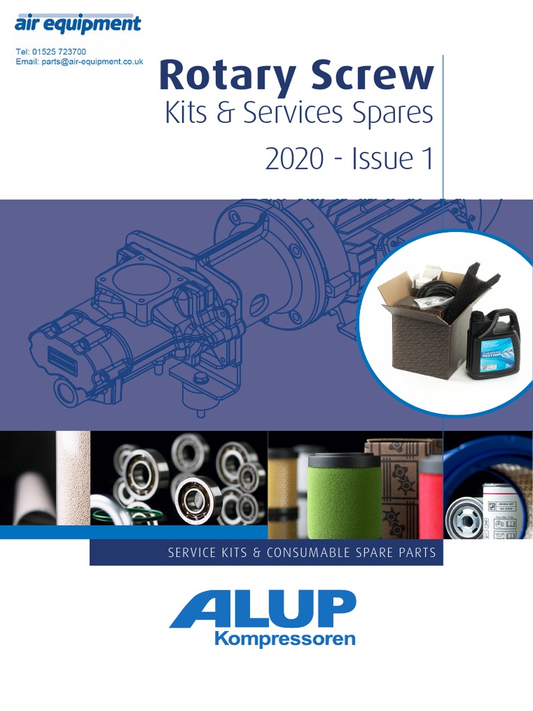 ALUP Screw Spares 2020 No Prices | PDF | Motor Oil | Civil Engineering