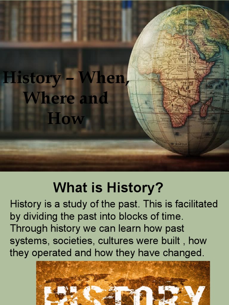 History - When, Where and How | PDF | British Raj