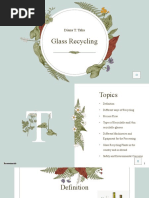 Glass Process Flow Chart | PDF | Glasses | Homogeneous Chemical Mixtures