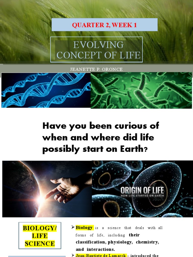 Theories on the Origin of Life | PDF | Cell (Biology) | Organisms