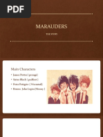 The Marauders Era: A Comprehensive Guide | PDF | Fictional Universes ...