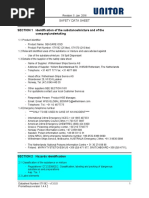 Careclean Alkaline Msds FWD | PDF | Dangerous Goods | Toxicity