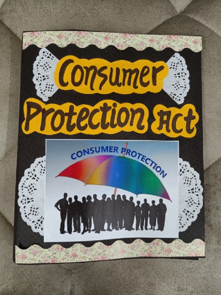 Consumer Protection Act Project For Class12th - 1 | PDF