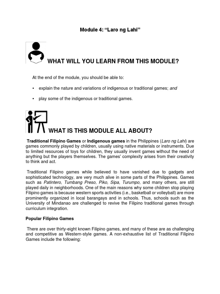 PE: Larong-Lahi | PDF