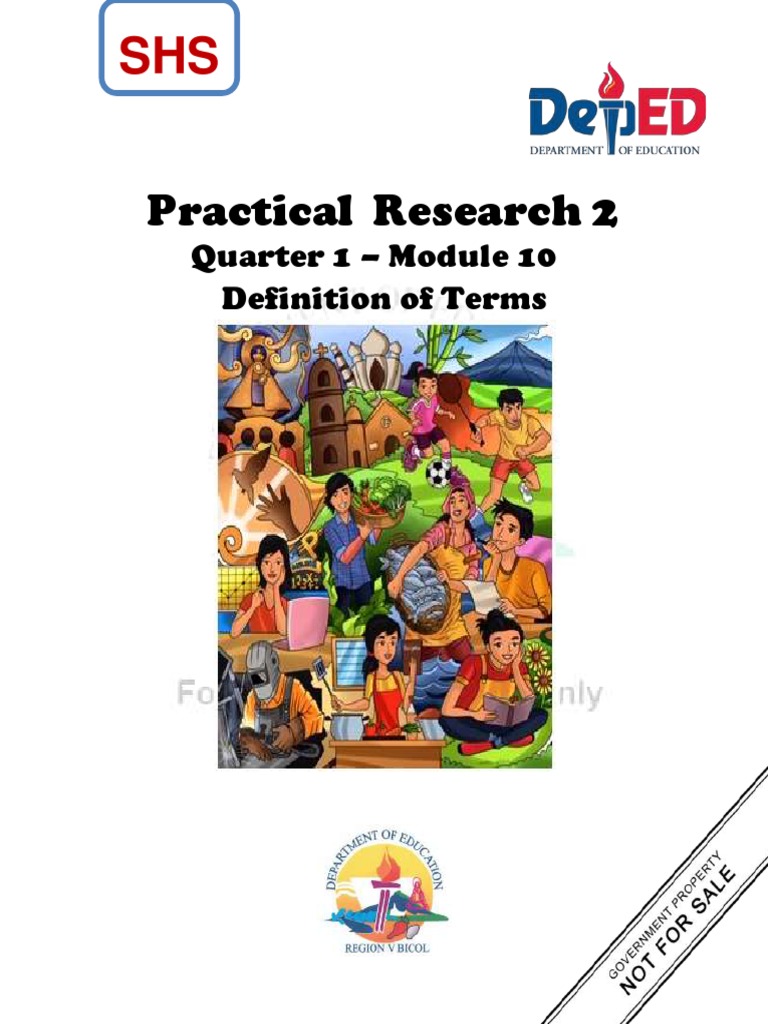 PR2 Module 10 Definition of Terms | PDF | Definition | Multiple Choice