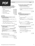 TEST UNIT 4 - Klasy 5 | PDF