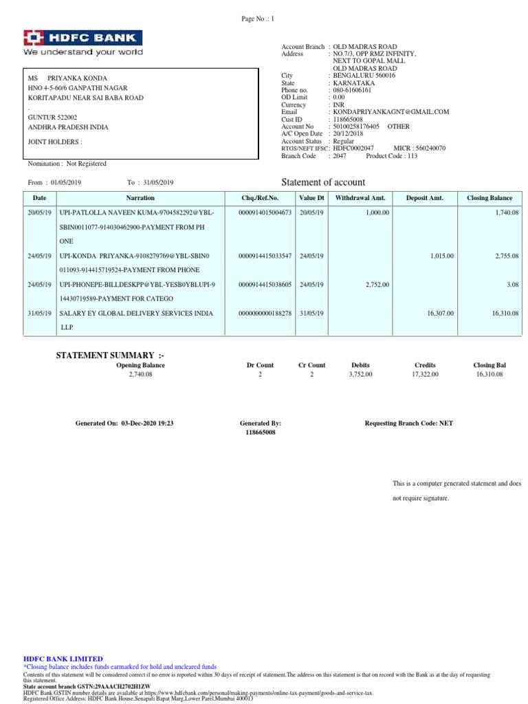 EY-March Salary | Download Free PDF | Banking | Financial Services