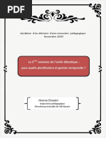 Rapport de Lévaluation Diagnostique 3èmé AEP 2022-2023 | PDF | Pédagogie | Apprentissage