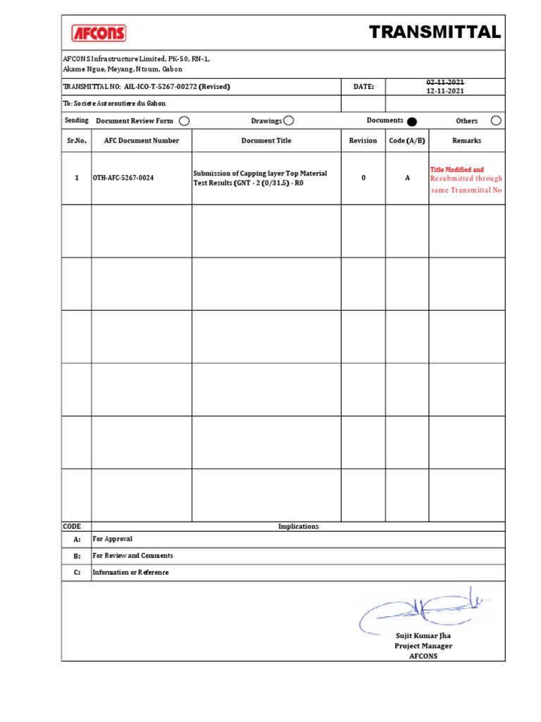 Capping Layer Test Results Submission | PDF