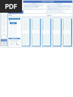 PRC Answer Sheet Sample 001 | PDF | Tests | Test (Assessment)