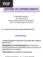 Anatomie de L'appareil Digestif | PDF | Tractus gastro-intestinal | Bile