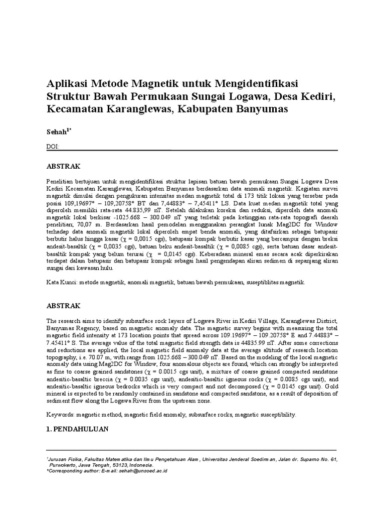 Naskah Book Chapter (Sehah-UNSOED) | PDF