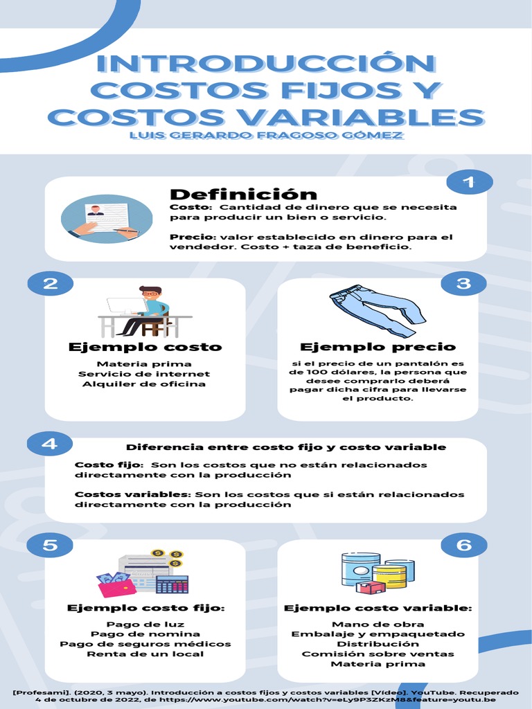 Costos Fijos y Variables | PDF