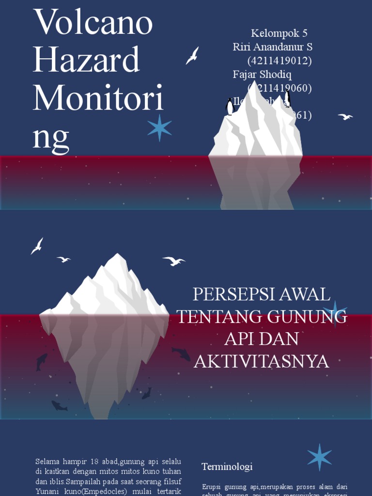 Monitoring Bahaya Gunung Api dan Mitigasi | PDF